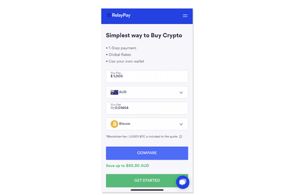 RelayPay Cryptocurrency Card & App Review | Finder