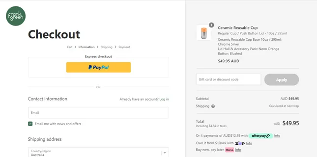Frank Green discount codes and sales for April 2025 | Finder