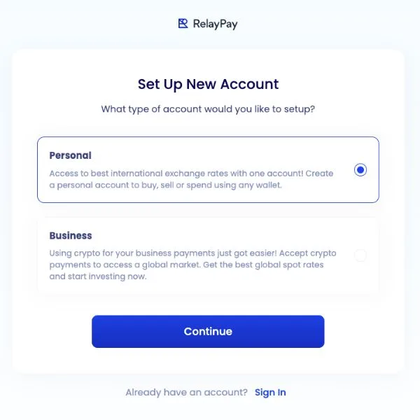 RelayPay Cryptocurrency Card & App Review | Finder